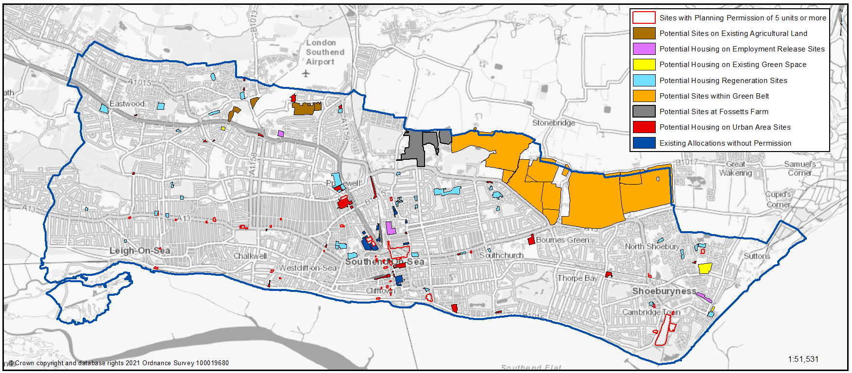 2.3ii - Broad Type of Sites (Strategy Option Components) | Southend ...